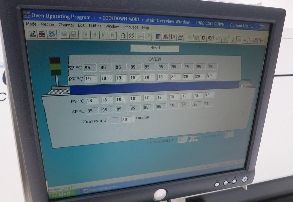 ASYMTEK TCM-3300 IR 2006 Conformal Coating Cure oven