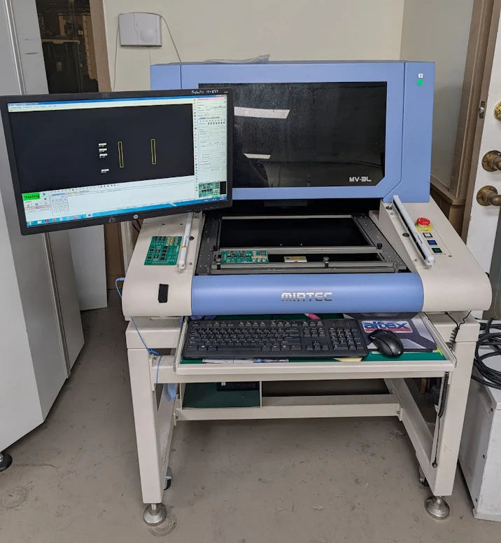 Mirtec MV-3L - 5 camera AOI Automated Inspection - 2018